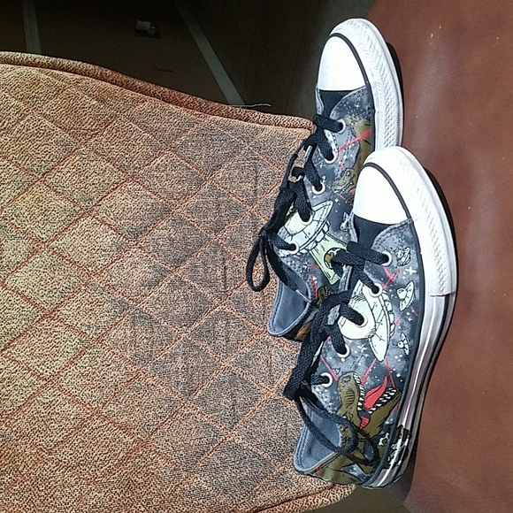 Converse | Shoes | Converse Chuck Taylor All Star Ox Interstellar Dinos ...